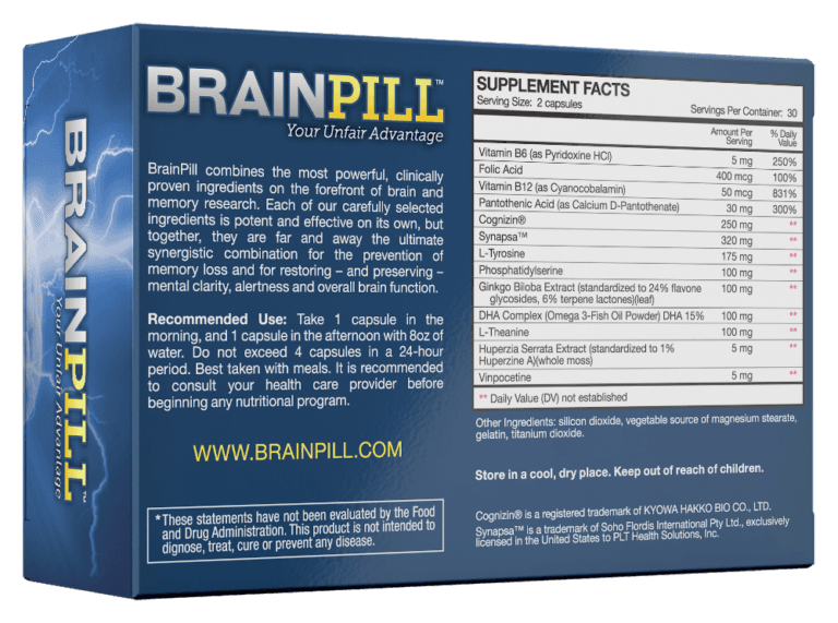 Brainpill: The Ultimate Cognitive Booster For Clearer Thinking Today ...